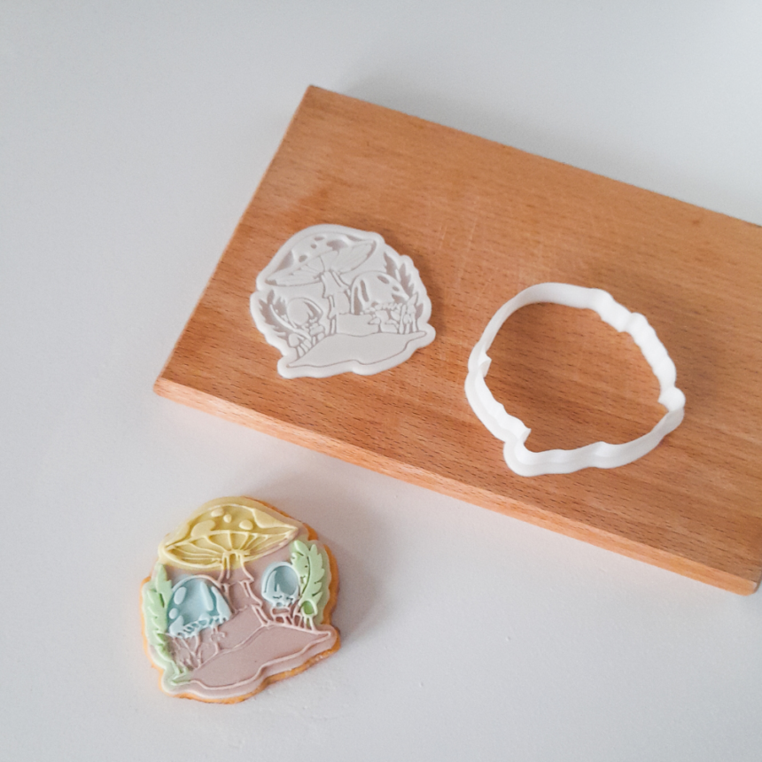 Modla šumske pečurke - Kreativni Slatkiši